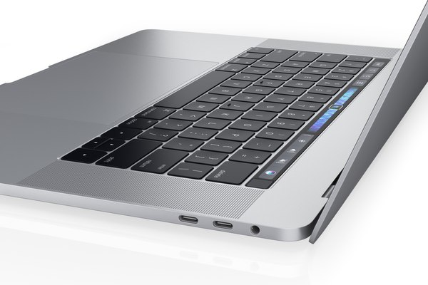 macbook pro 15-inch touch 3d model