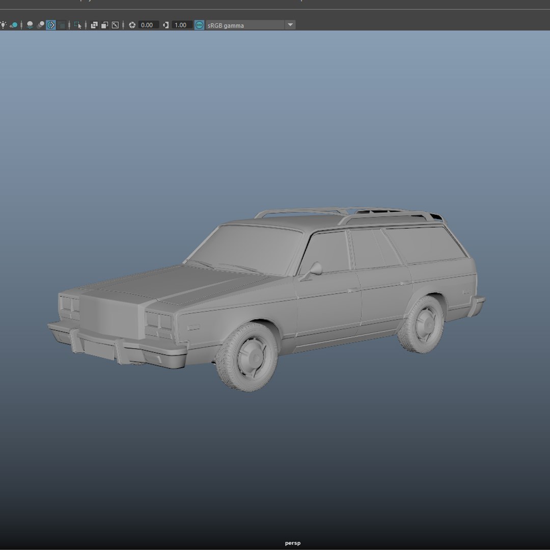 3D Car Wagon Model - TurboSquid 2035731