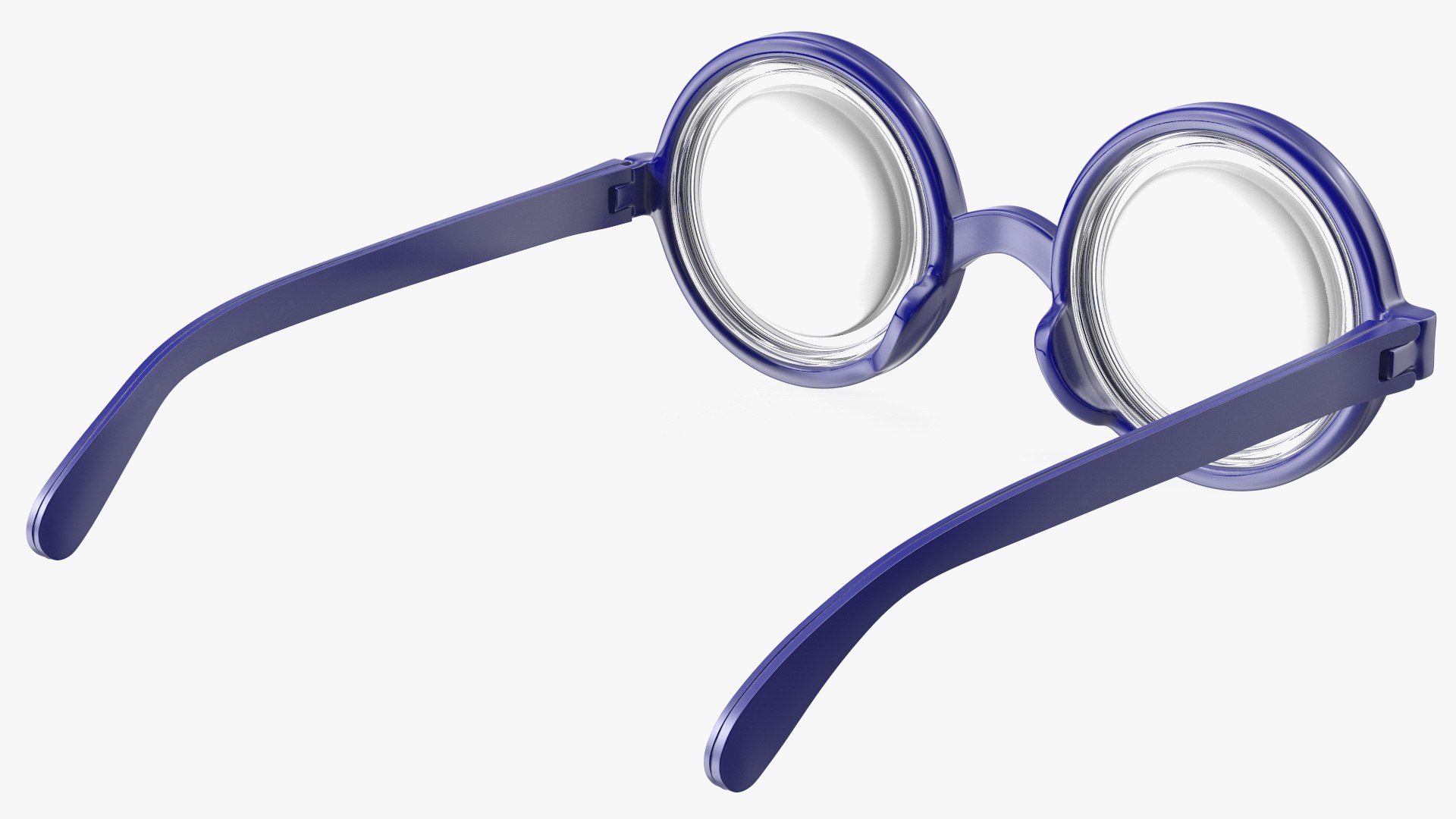 Blue Nerd Glasses 3d Model Turbosquid 1909082