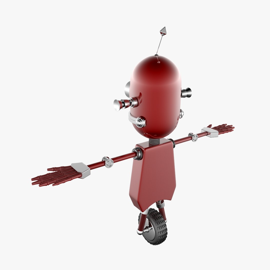 3d cartoon robot