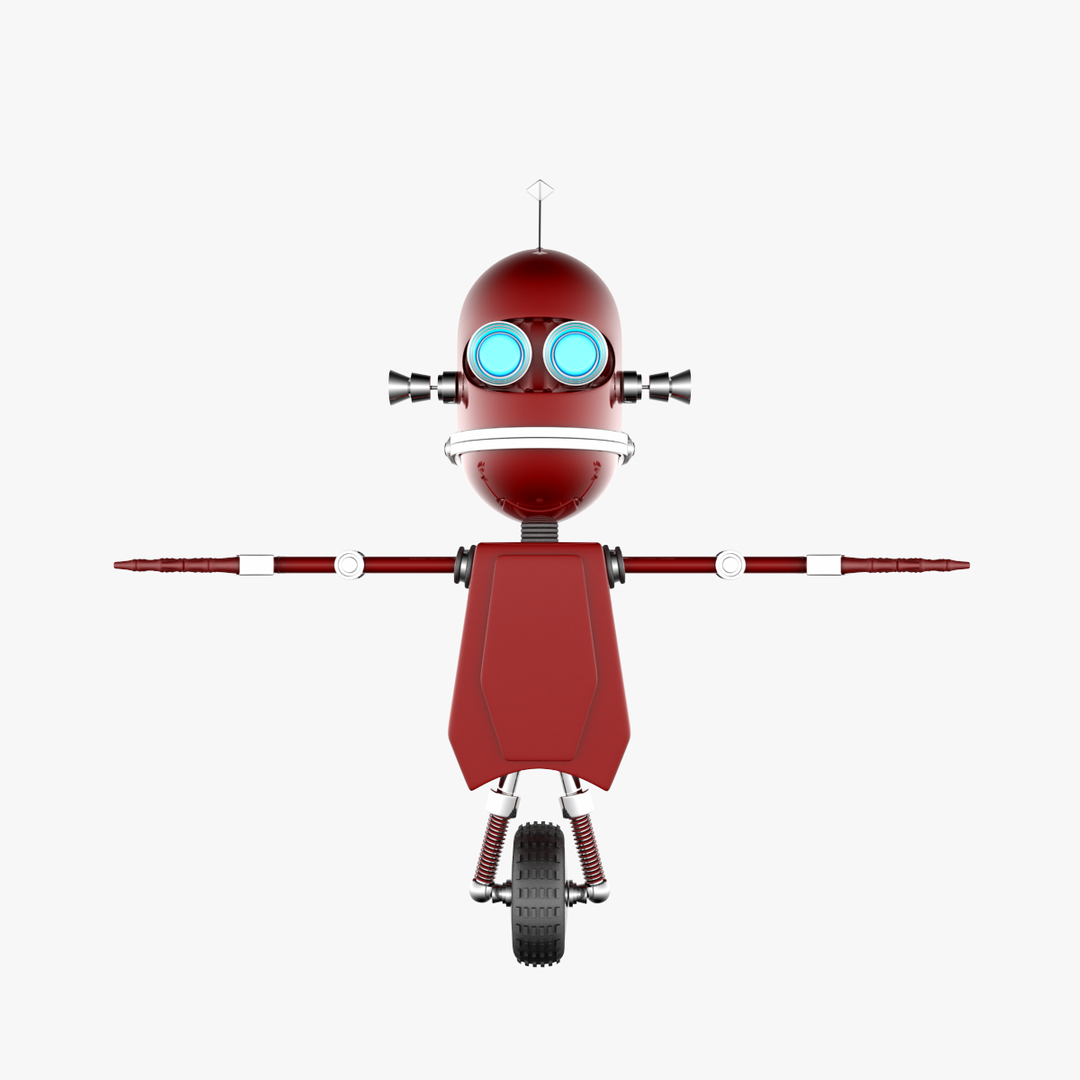 3d cartoon robot