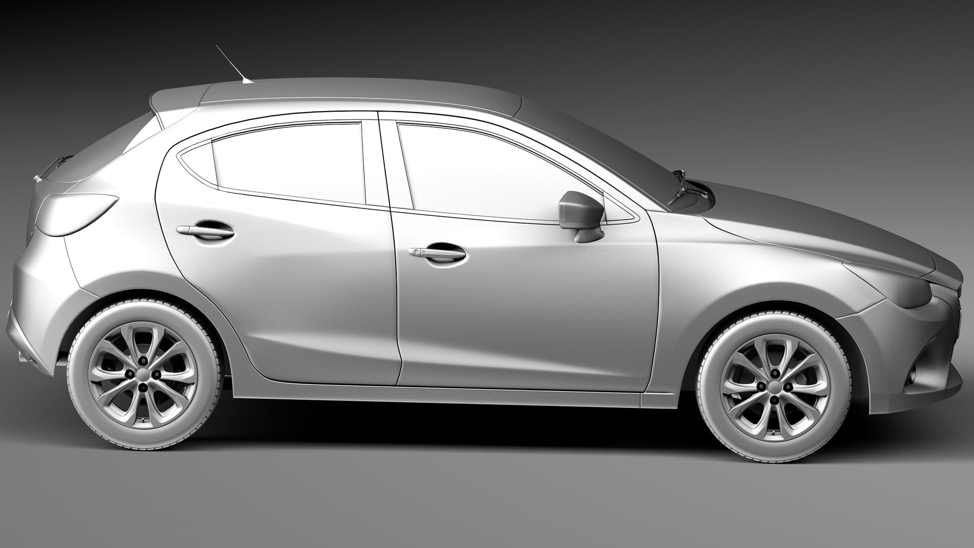 mazda 2 3d 3ds