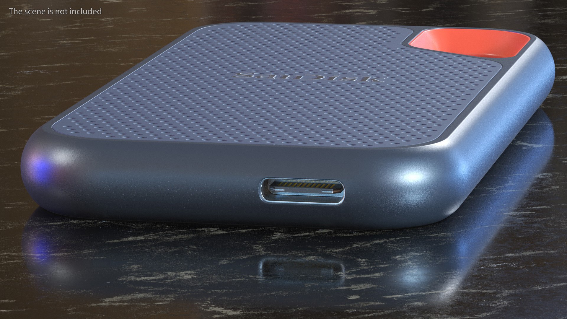 Portable SSD SanDisk 3D Model - TurboSquid 1995771