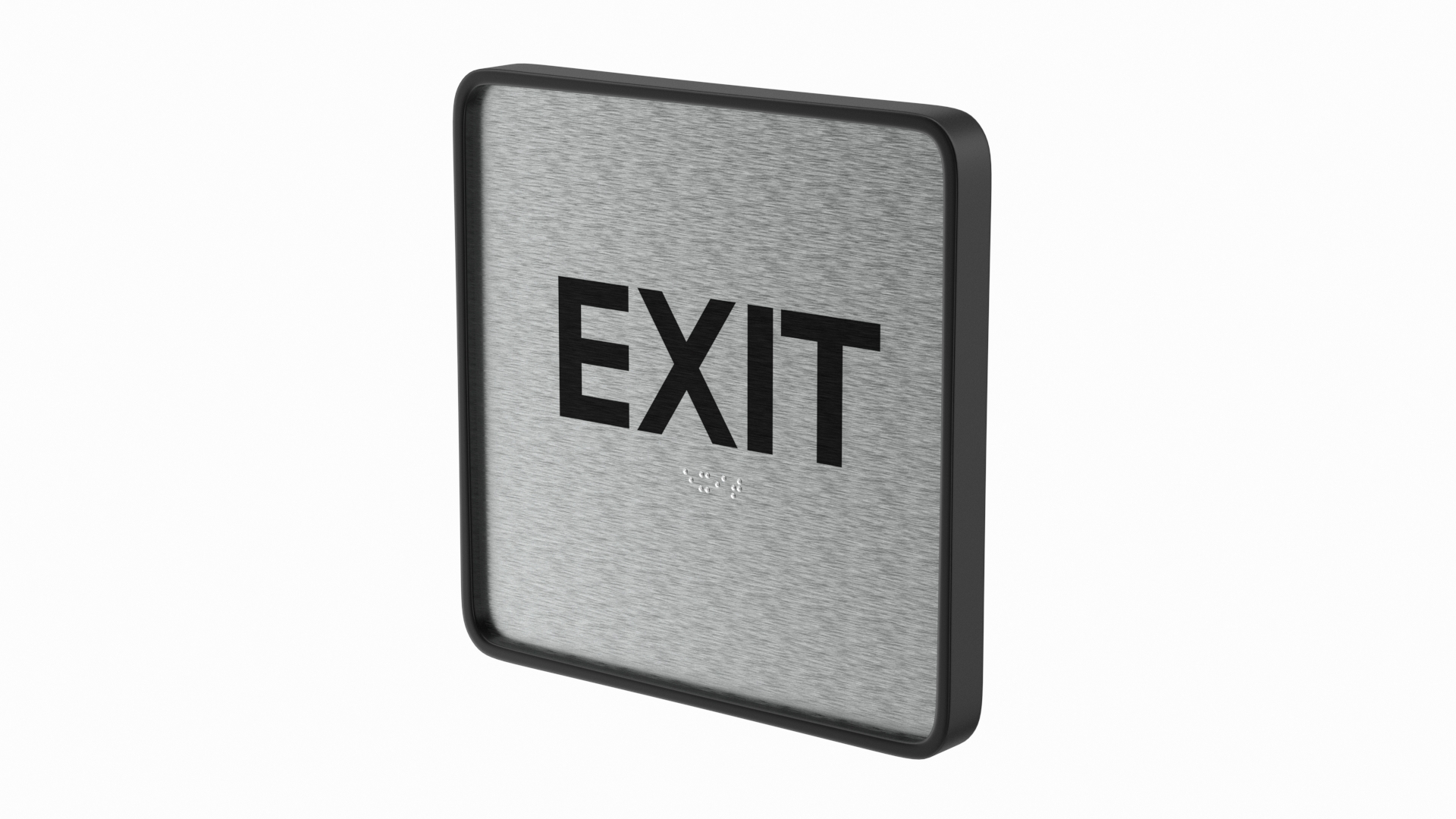 modelo 3d Exit Compliance Sign - TurboSquid 2040255