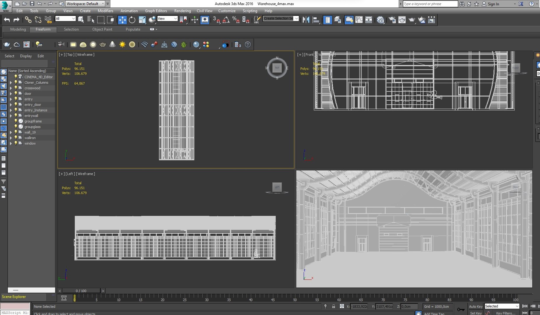 Warehouse 4 Interior Model 3D - TurboSquid 2071592
