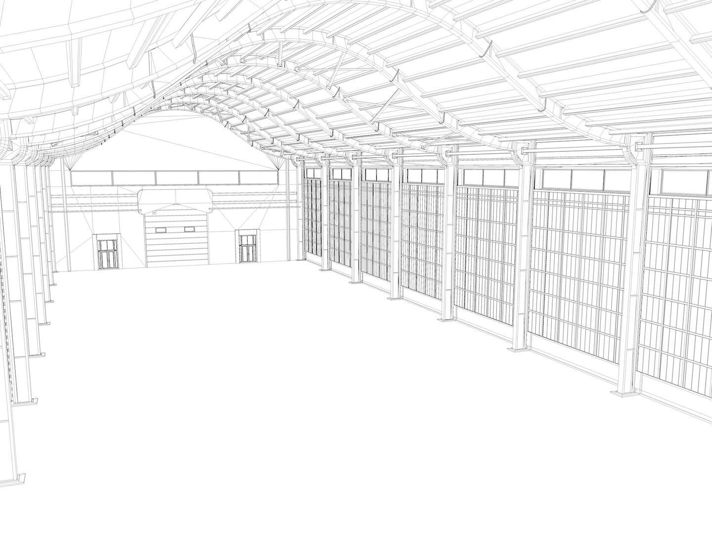 Warehouse 4 Interior Model 3D - TurboSquid 2071592