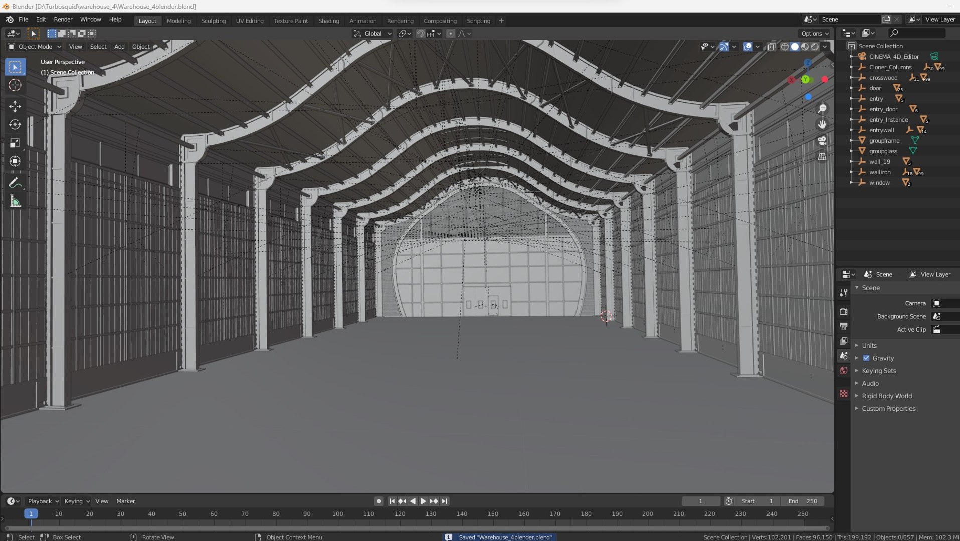 Warehouse 4 Interior Model 3D - TurboSquid 2071592