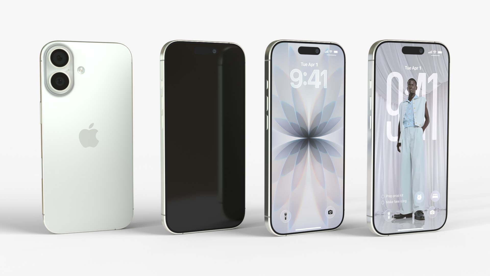 Apple Iphone 17 White 2025 Model - TurboSquid 2463703