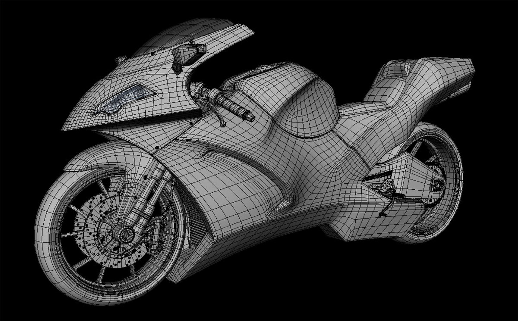 ducati ellipsis 3d model