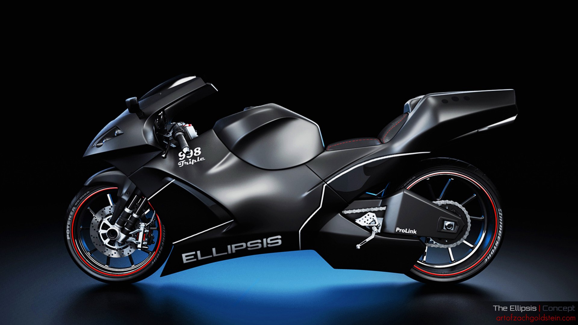 ducati ellipsis 3d model