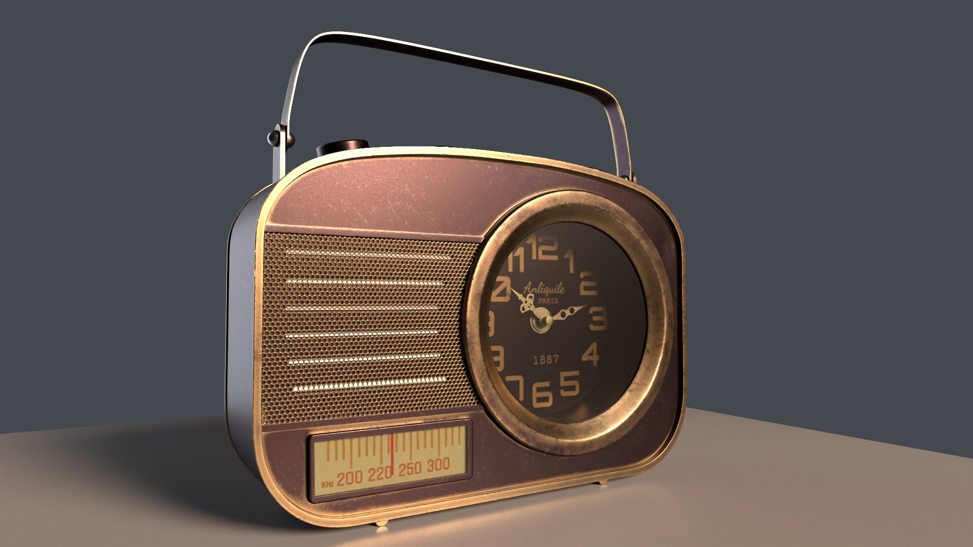 Radio Model - TurboSquid 2386414