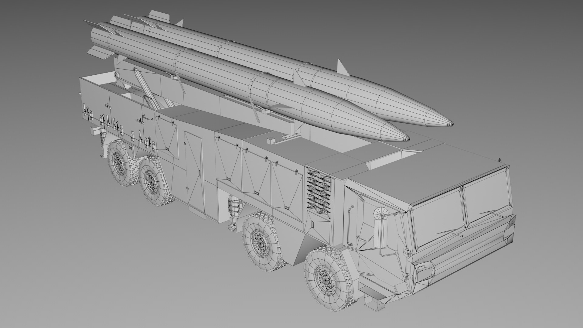 Ballistic Missiles And Artillery Rockets Launcher Military Vehicle ...