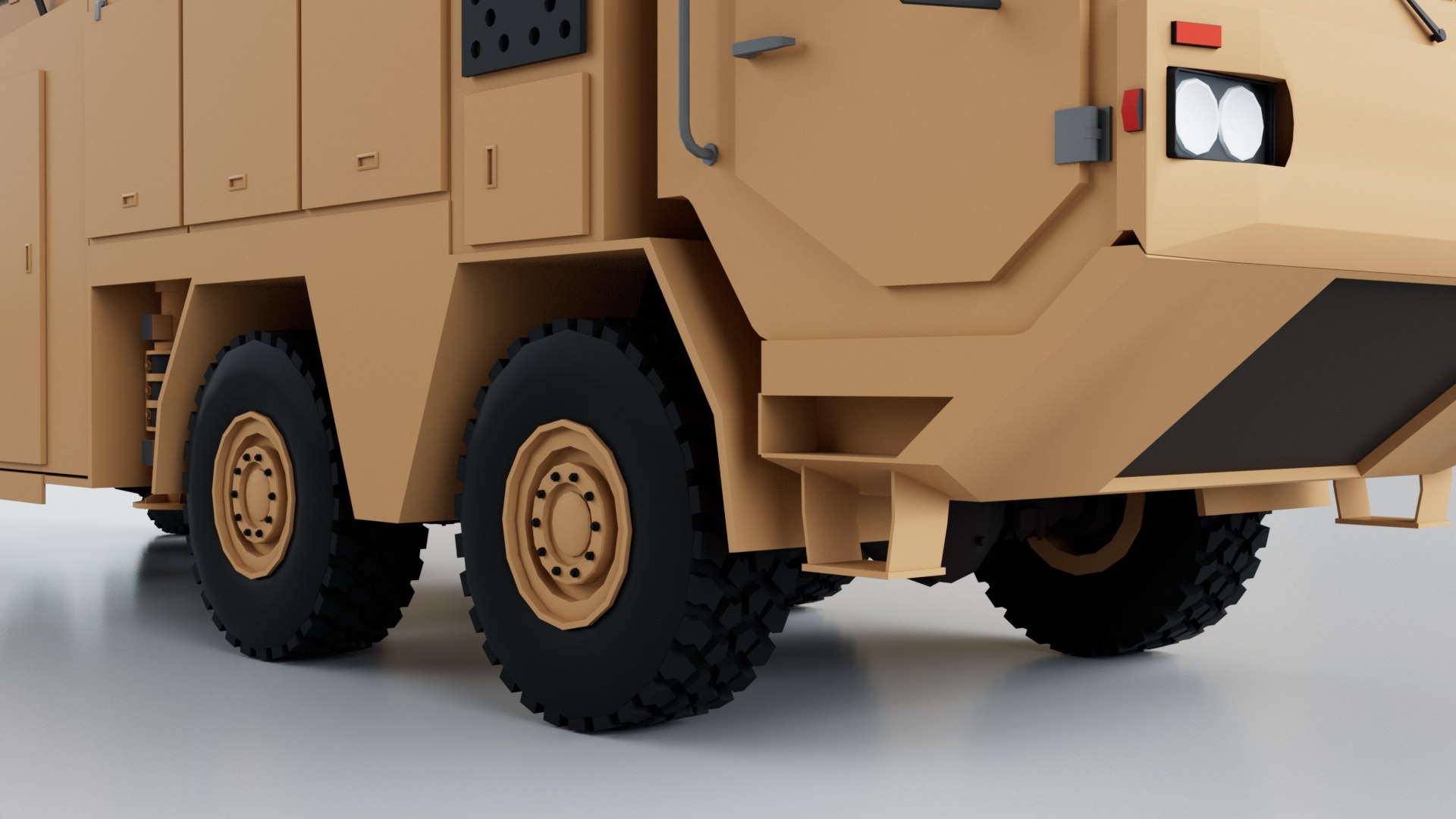 Ballistic Missiles And Artillery Rockets Launcher Military Vehicle ...