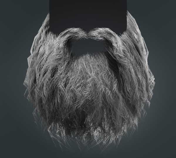 3D Beard RealTime 10 Version 1 - TurboSquid 1892357