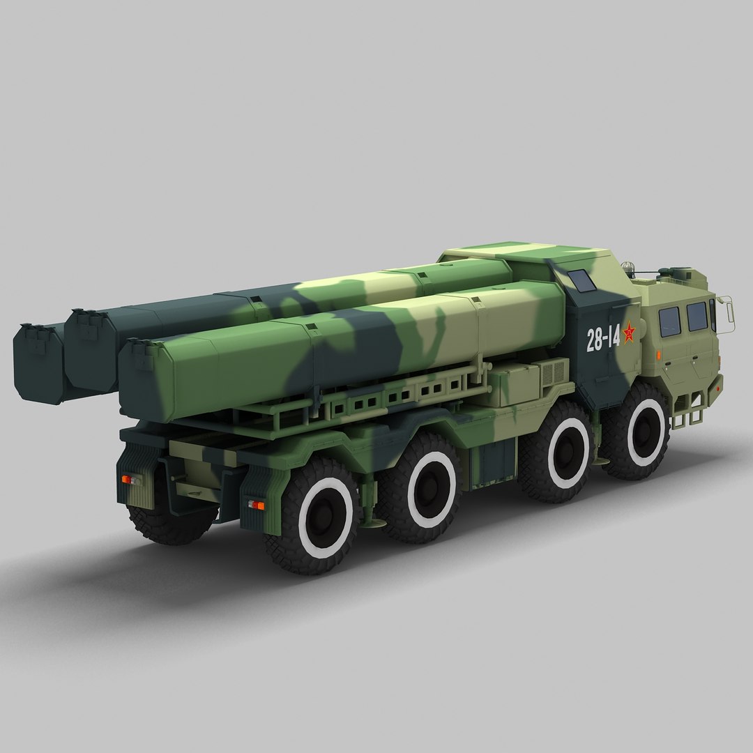 Cj-10 Long Range Cruise Missile 3d Max