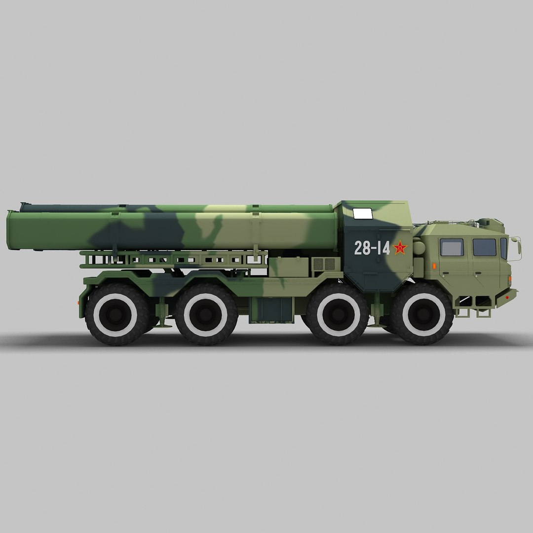 Cj-10 Long Range Cruise Missile 3d Max