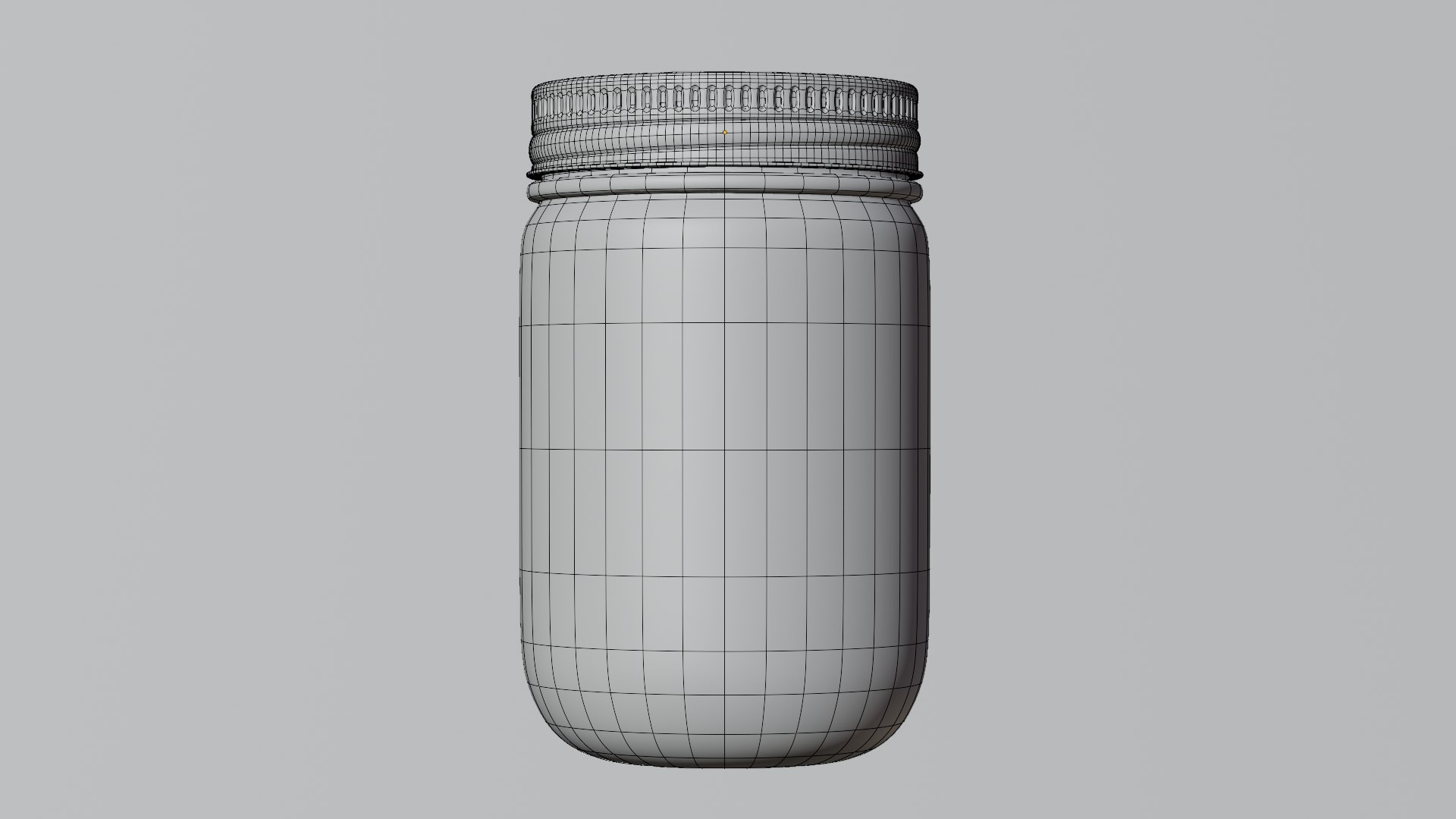 3D Mason Jar - TurboSquid 2153230