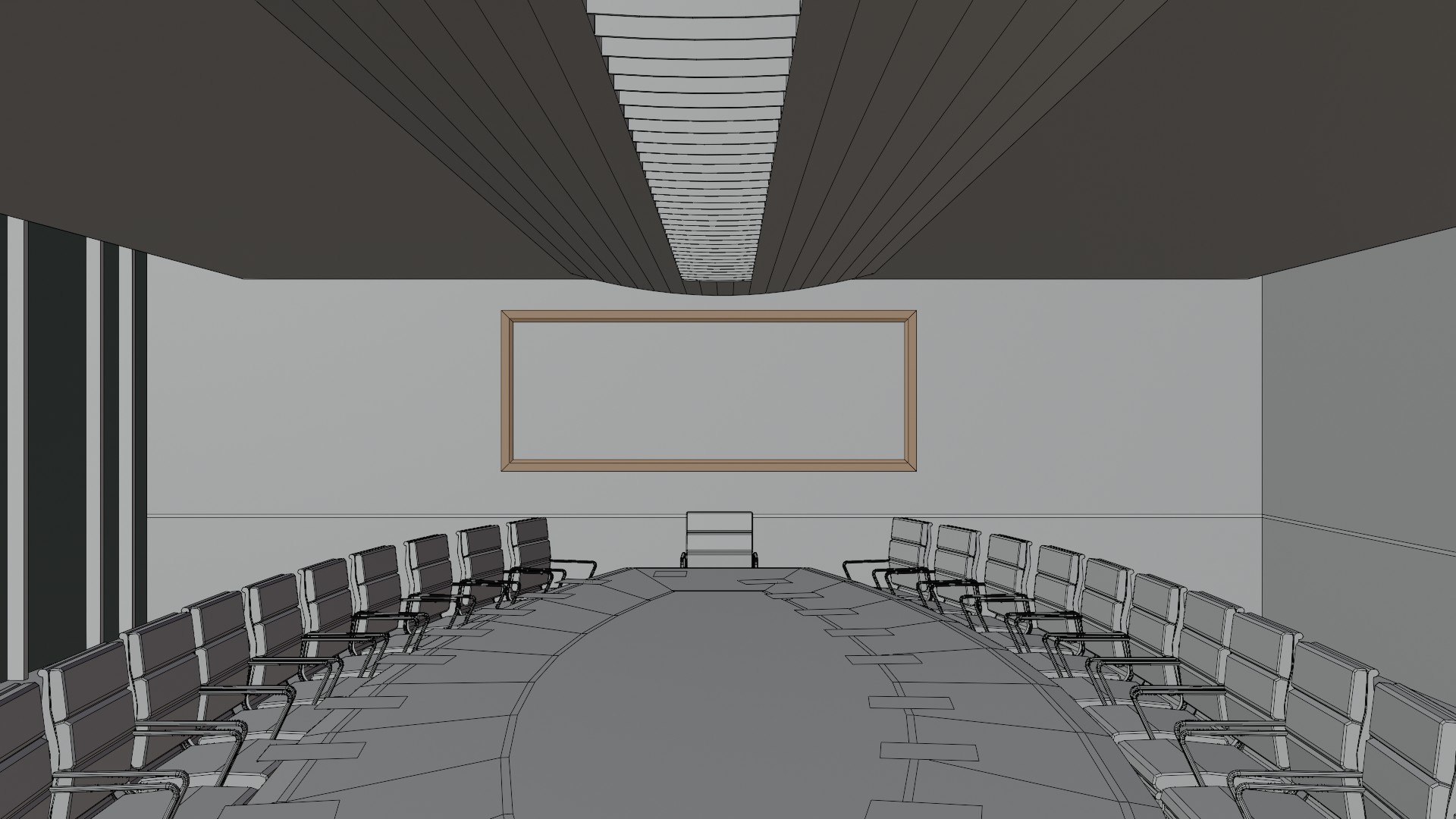 Board Meeting Room 3D model - TurboSquid 2001999