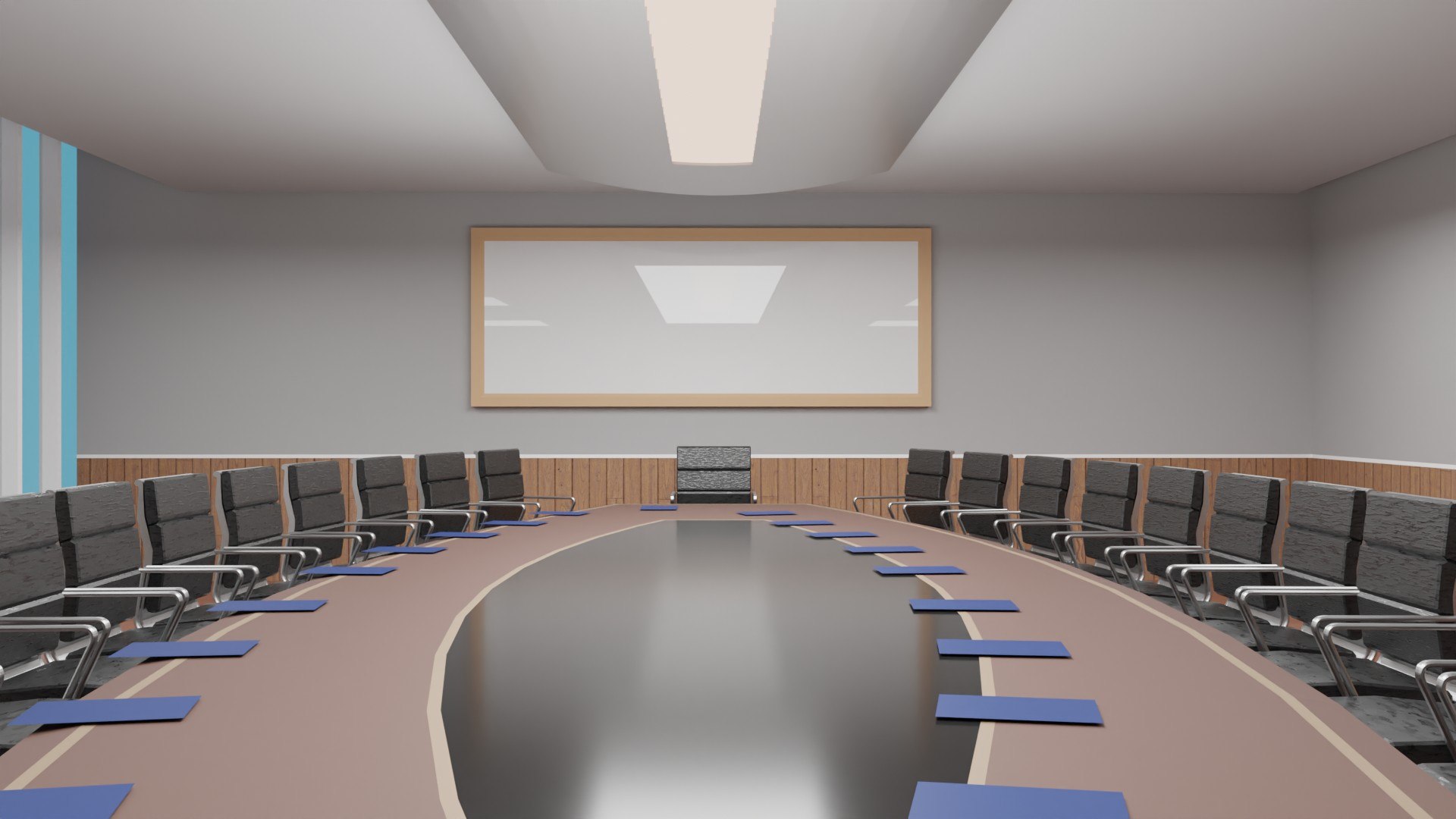 Board Meeting Room 3D model - TurboSquid 2001999