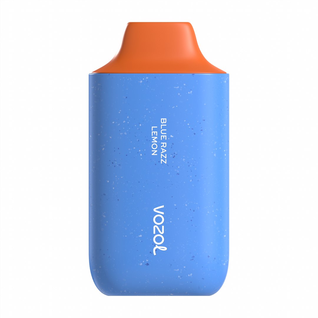 Vozol Star 6000 Blue Razz Lemon - 3D Model PBR 4K Low-poly 3D model3D模型 ...
