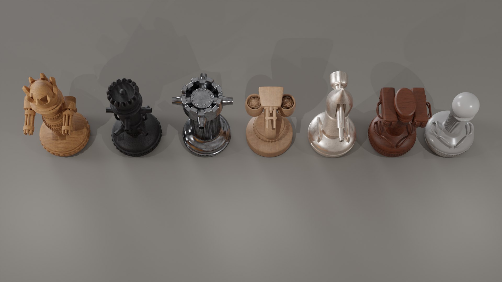 3D Military Style Chess - TurboSquid 1898439