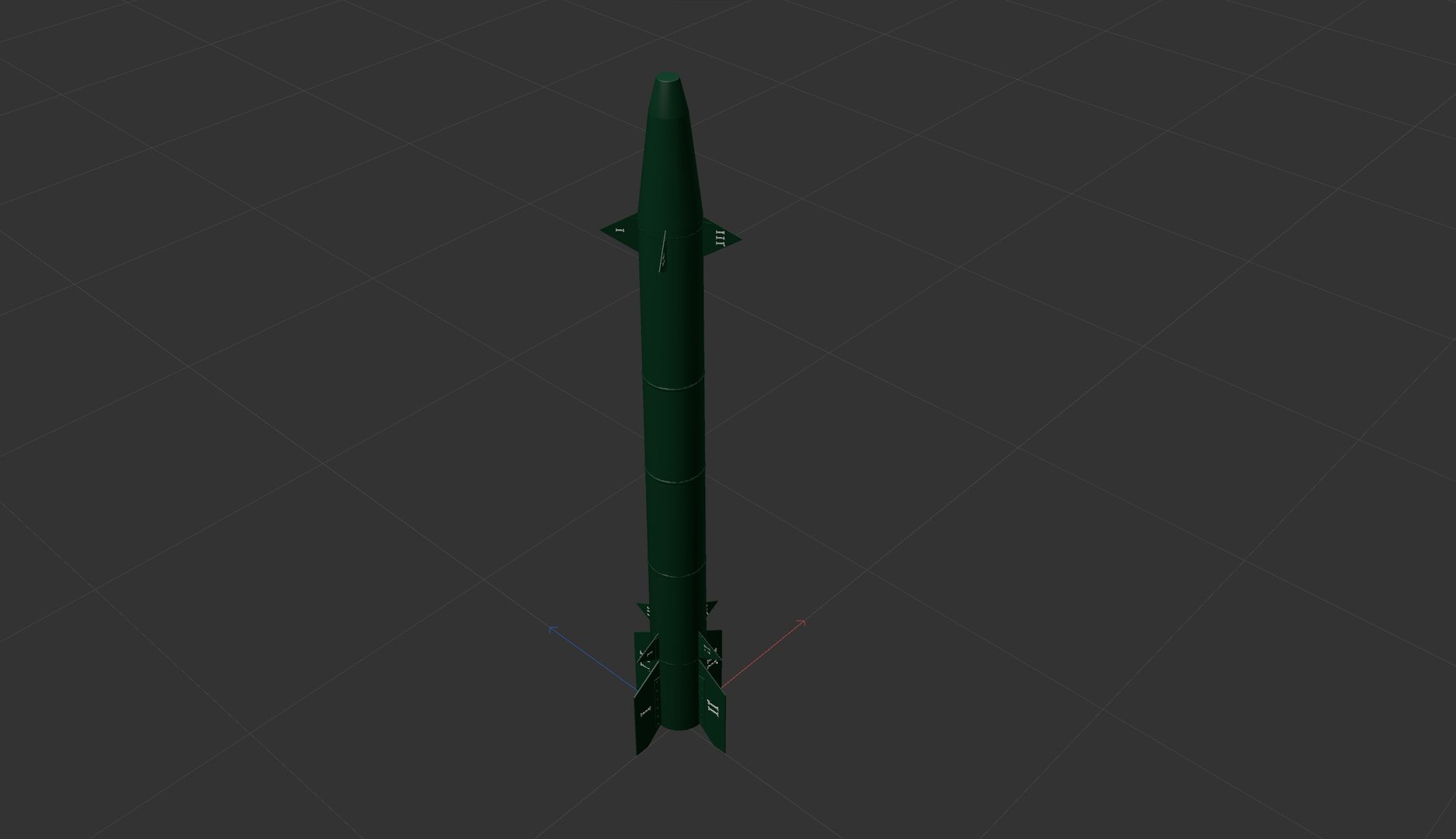 Iranian Khalij Fars Cruise Missile 3D Model - TurboSquid 2015615
