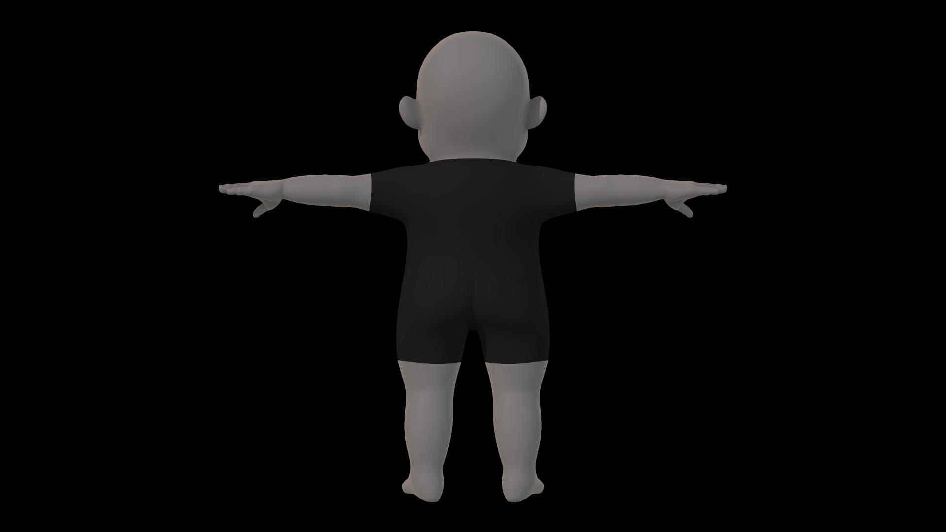 Base boy character 3D model - TurboSquid 1667398