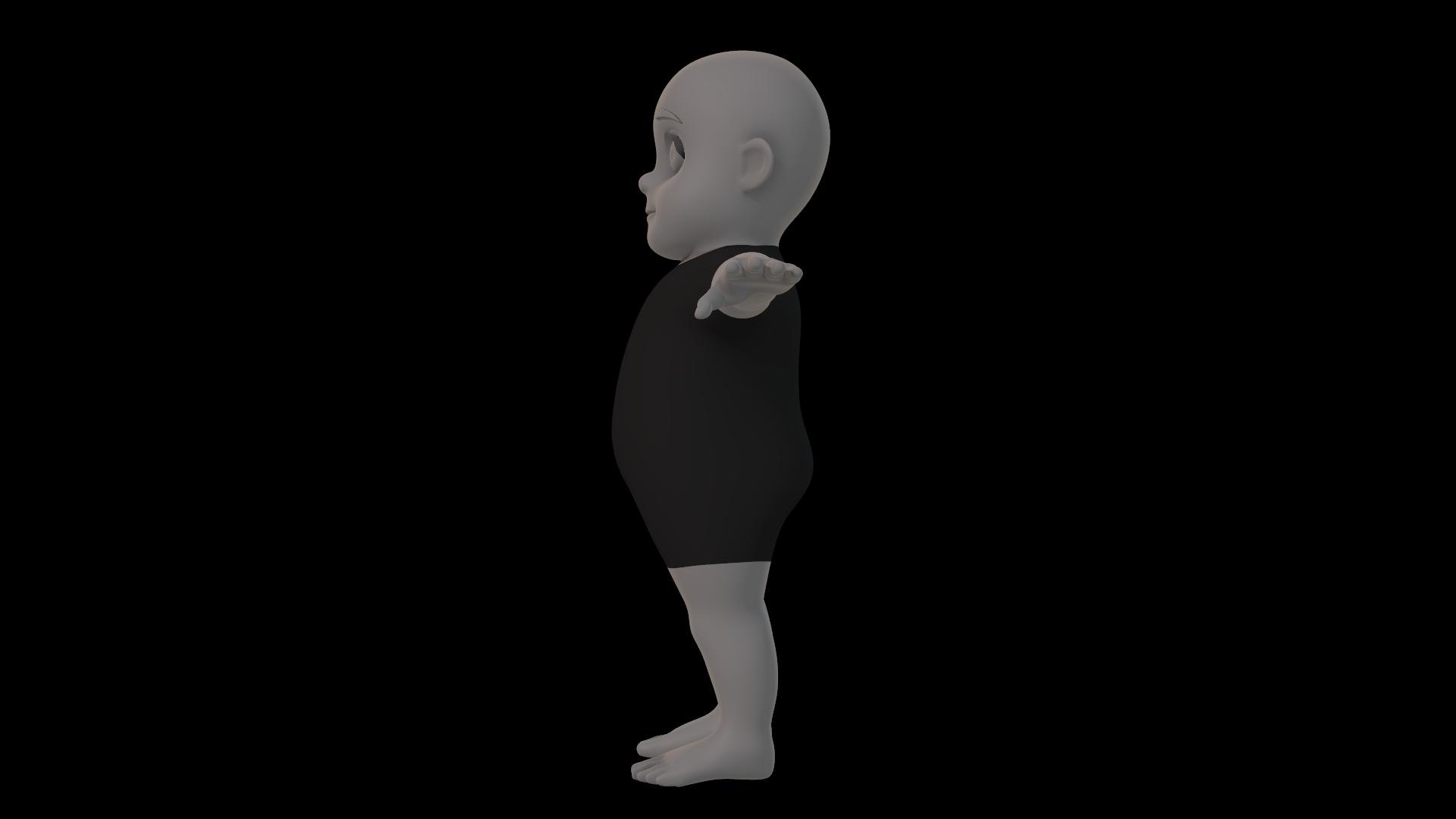 Base boy character 3D model - TurboSquid 1667398