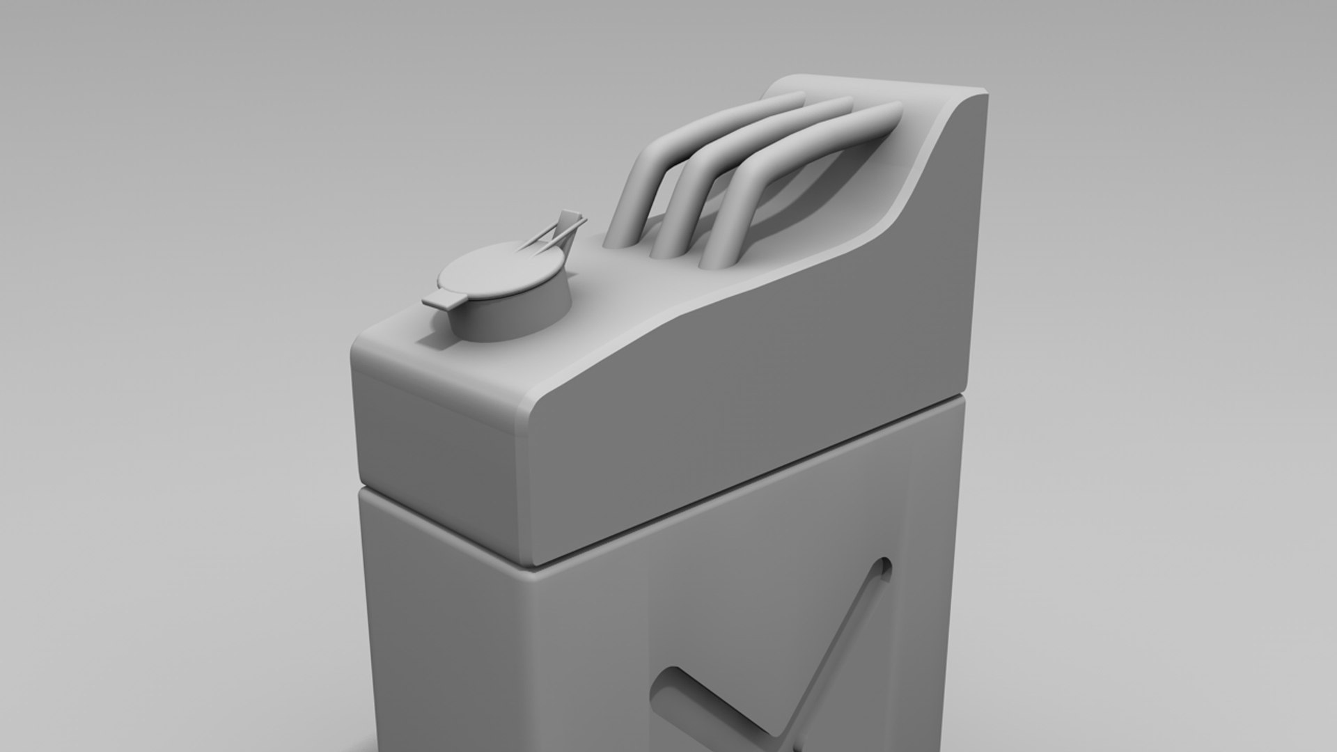 Petrol Bucket 3d Model