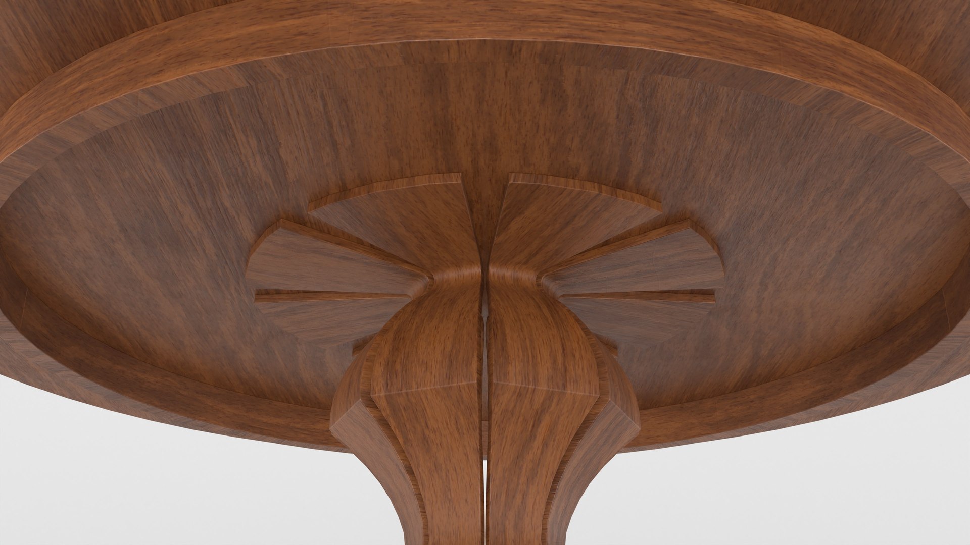 Round Dining Table 3D - TurboSquid 2079906