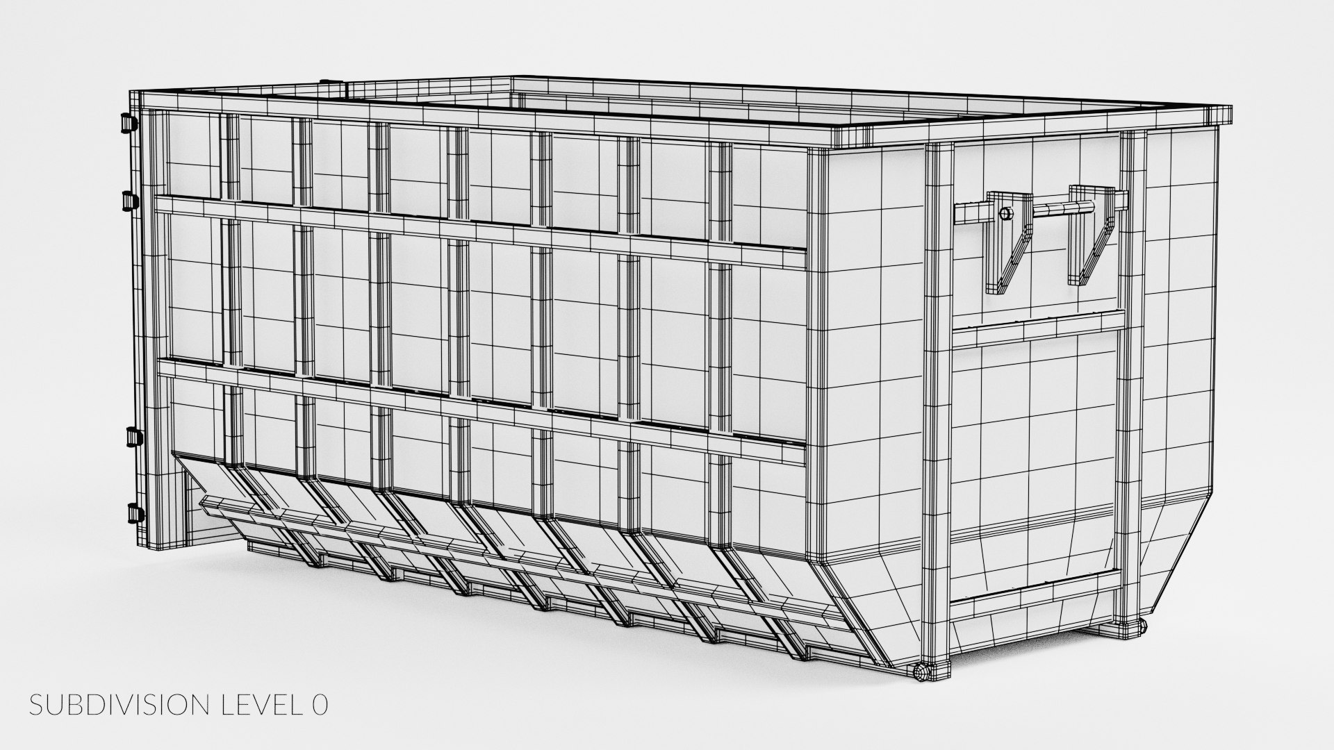 Skip Contains 3D Model - TurboSquid 1592563