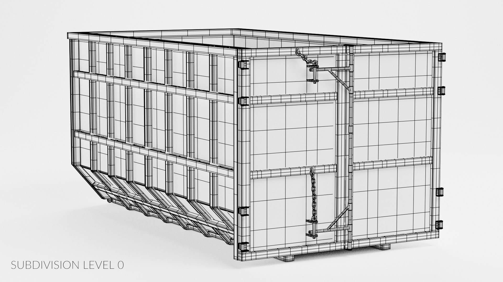 Skip Contains 3D Model - TurboSquid 1592563