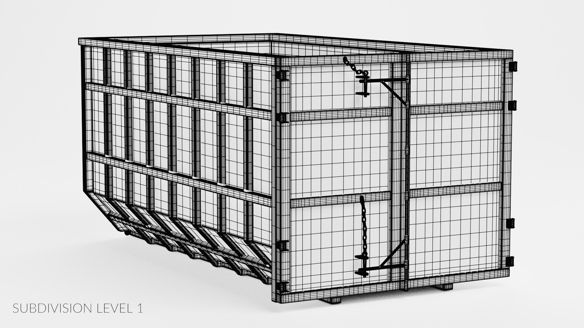 Skip Contains 3D Model - TurboSquid 1592563