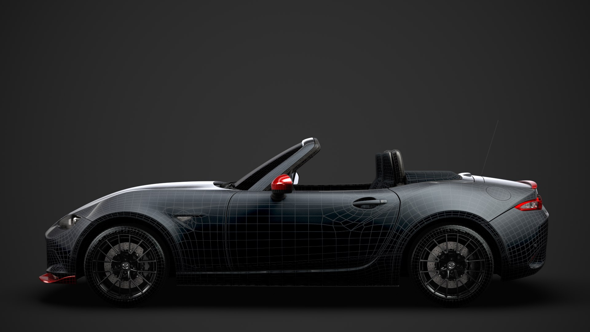 3D mazda mx 5 icon model - TurboSquid 1530295