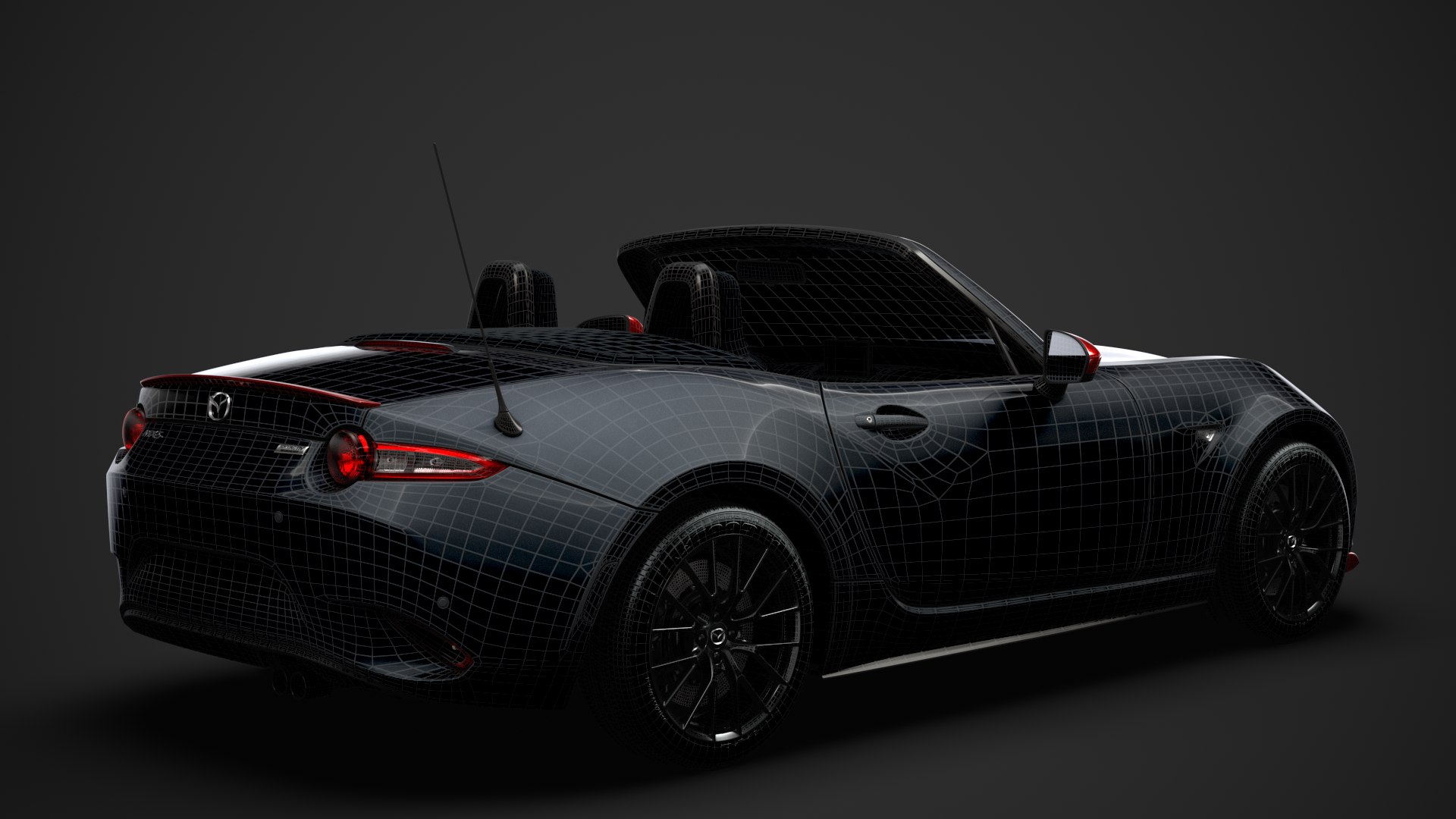 3D mazda mx 5 icon model - TurboSquid 1530295