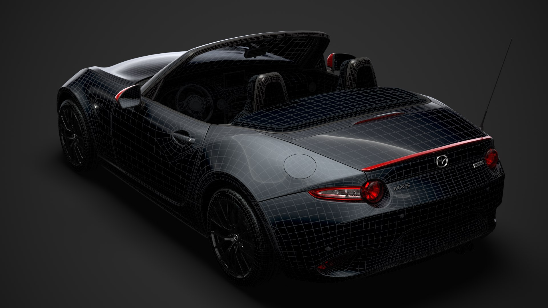 3D mazda mx 5 icon model - TurboSquid 1530295