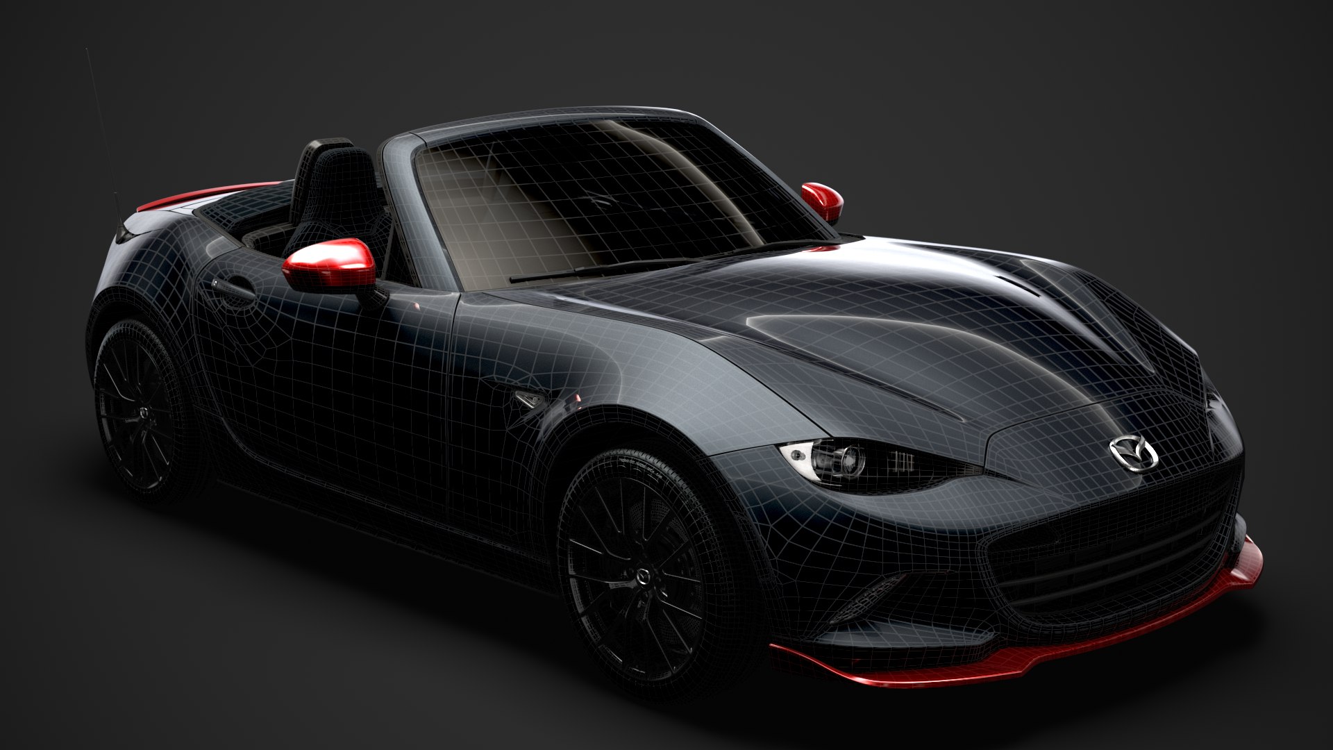 3D mazda mx 5 icon model - TurboSquid 1530295