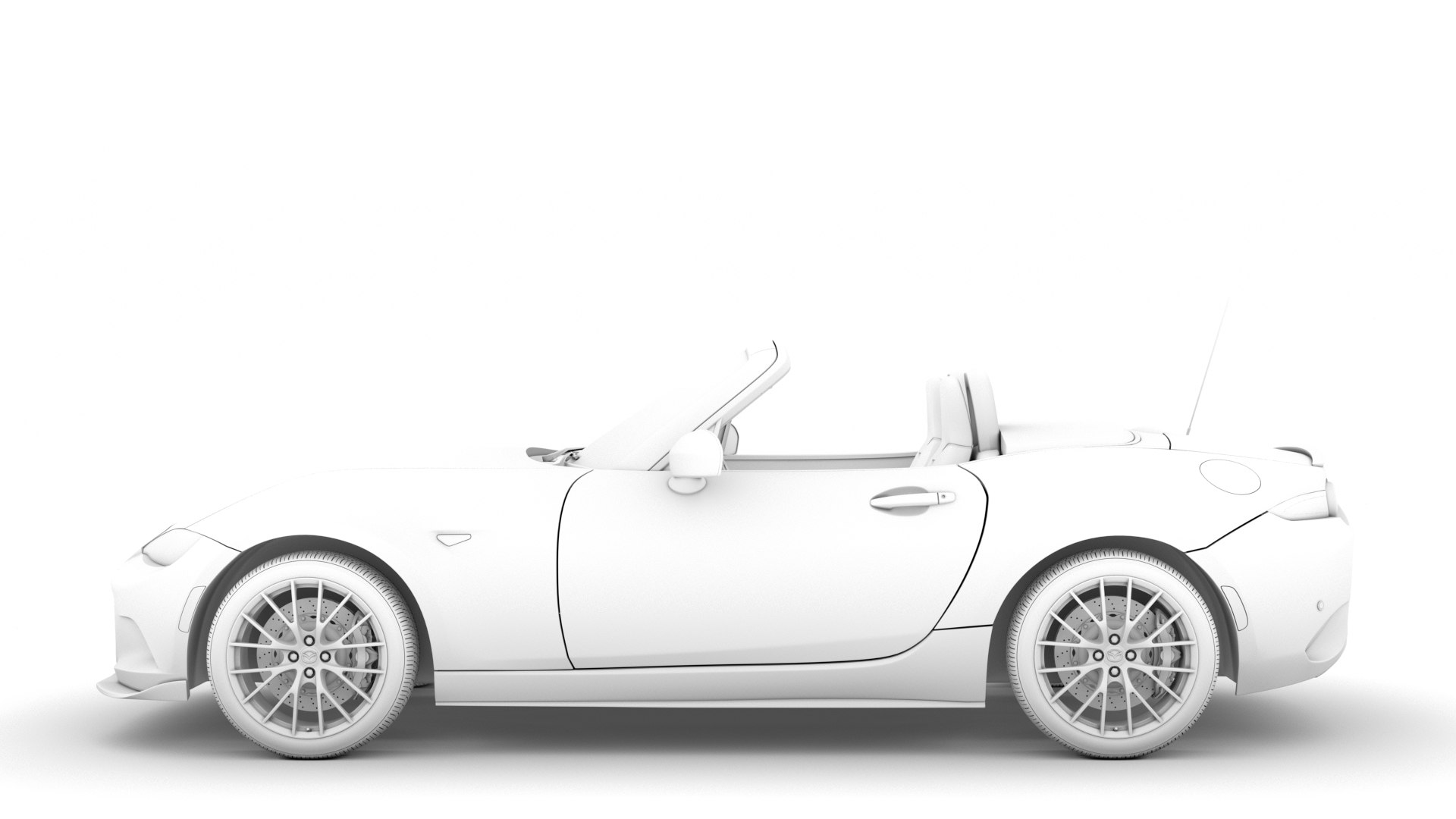3D mazda mx 5 icon model - TurboSquid 1530295