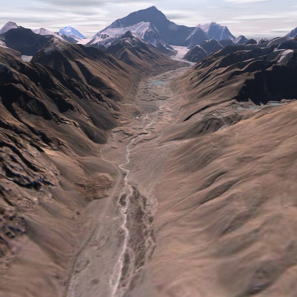 3D model mt everest - TurboSquid 1233268