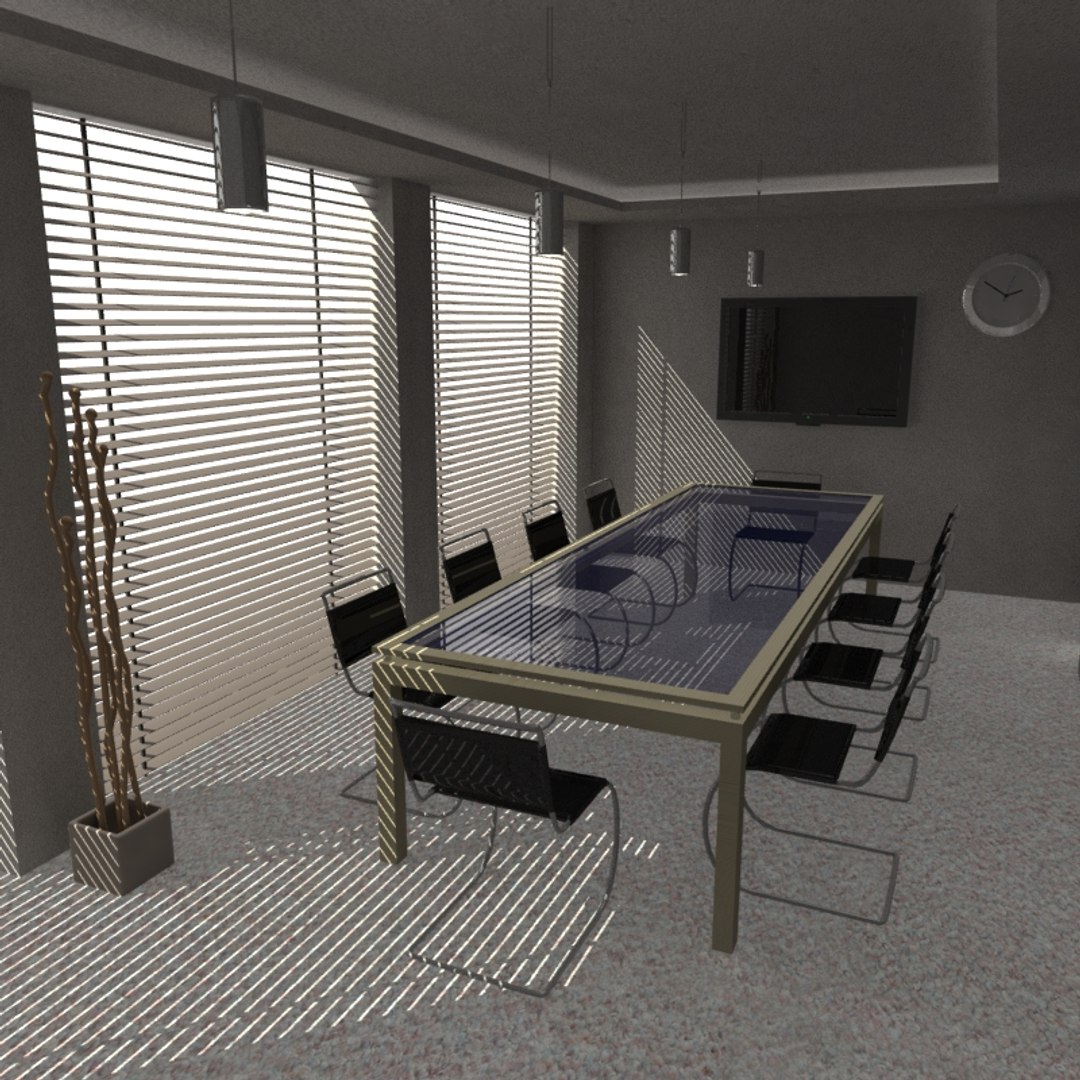 conference room 3d x