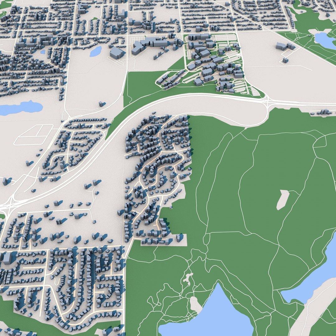 Nanaimo City Canada 3D Model - TurboSquid 2319664