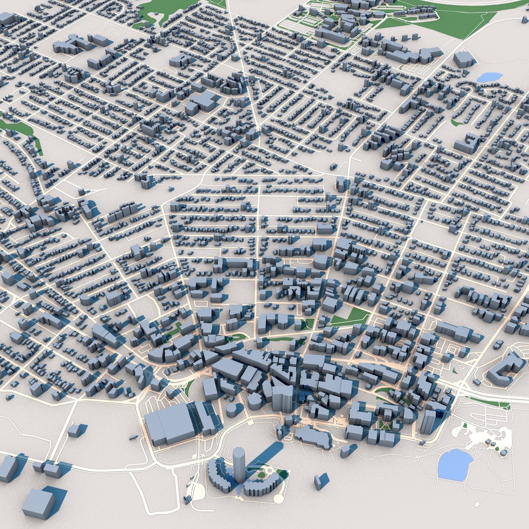 Nanaimo City Canada 3D Model - TurboSquid 2319664