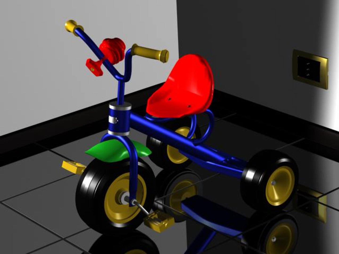 3d Trycicle Model