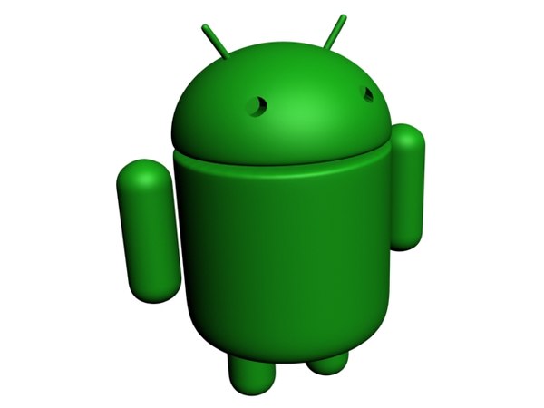 android mascot droid 3d model