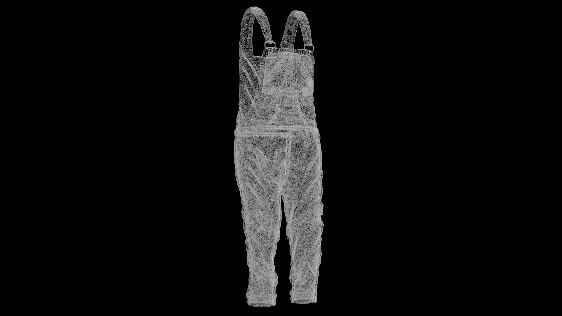 Jeans Overalls 3D - TurboSquid 1848236