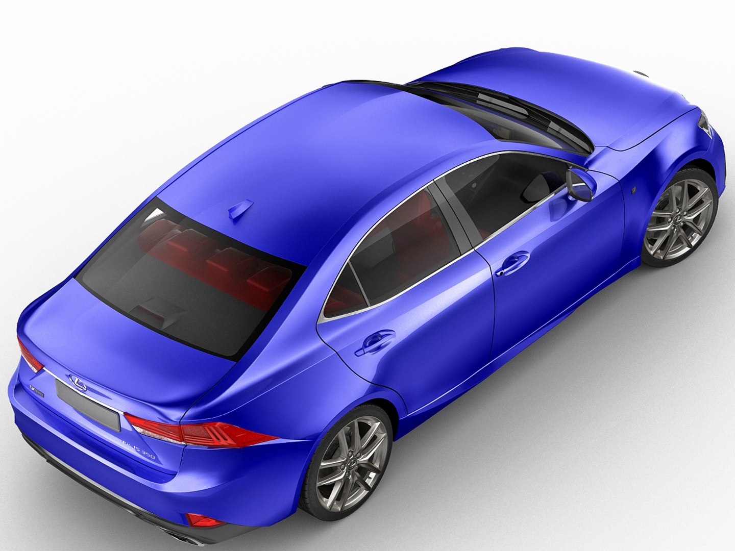 3D Lexus F-sport F Model - TurboSquid 1150127