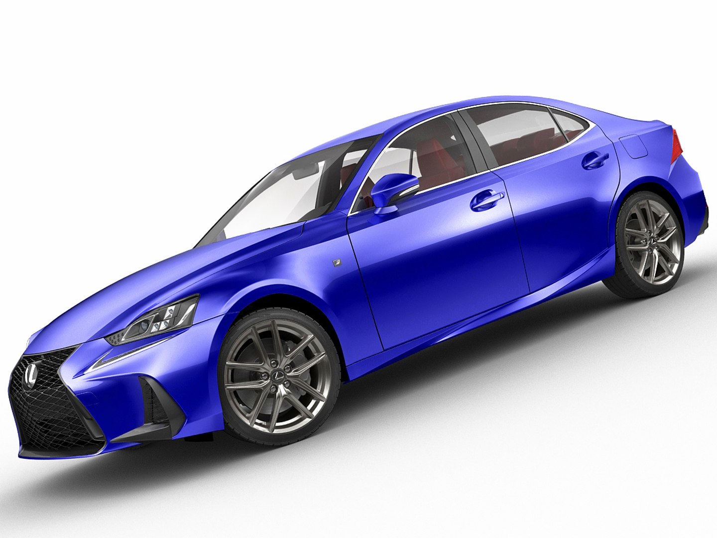 3D Lexus F-sport F Model - TurboSquid 1150127