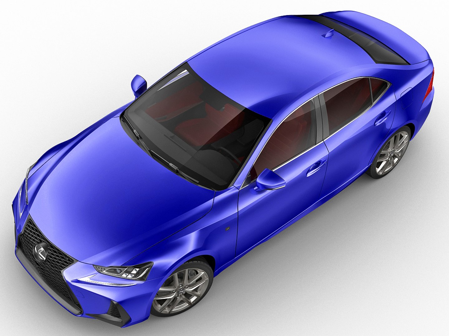 3D Lexus F-sport F Model - TurboSquid 1150127