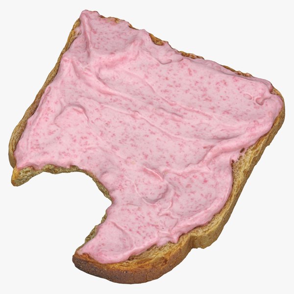 modelo 3d Toast with Caviar 01 Bitten - TurboSquid 2071829