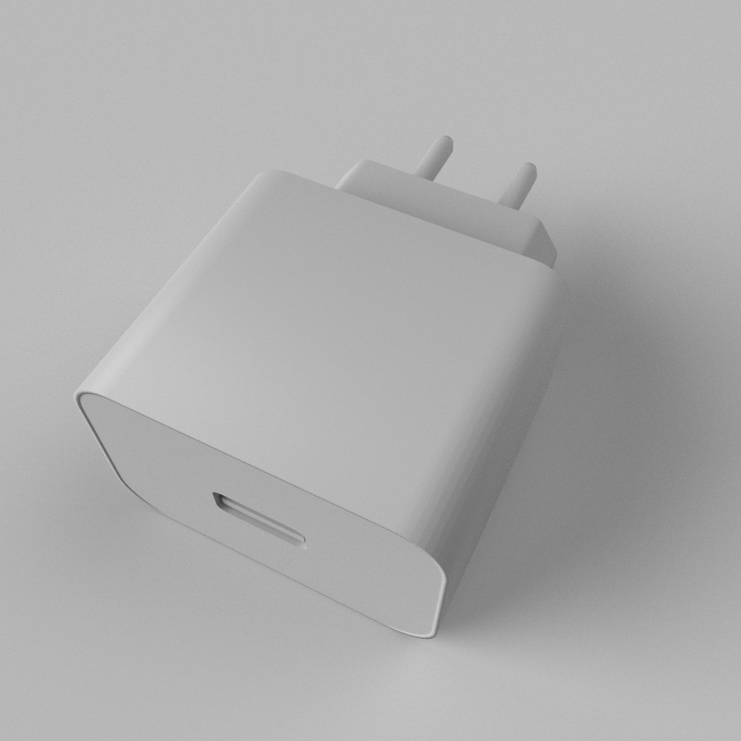 Phone charger v2 3D model - TurboSquid 1574137